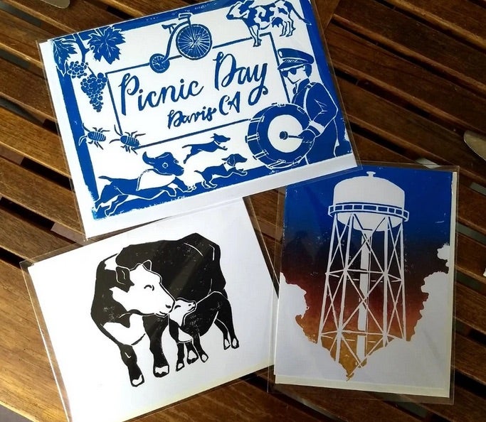 From Research to Block Printing: Doctoral Student Creates Art Inspired ...