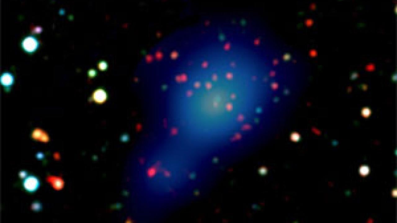 Galaxy Cluster Most Distant from Earth Found | UC Davis