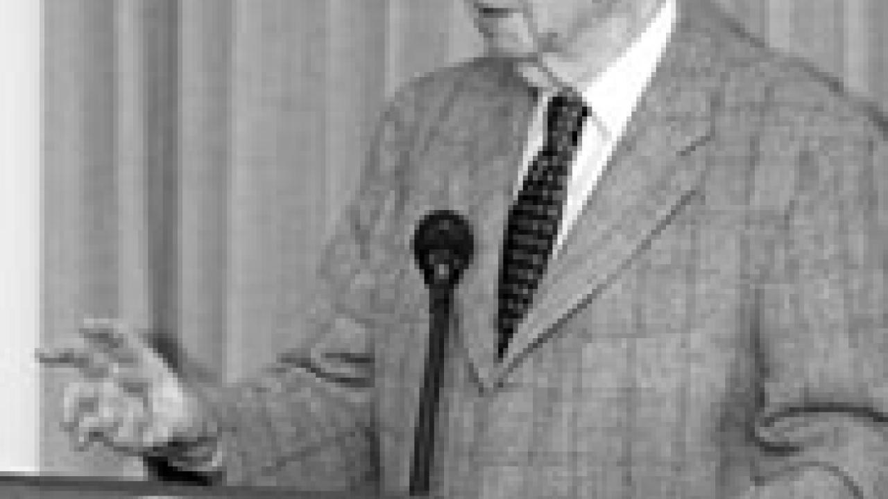 Clark Kerr, statesman of higher ed, dies at 92 | UC Davis