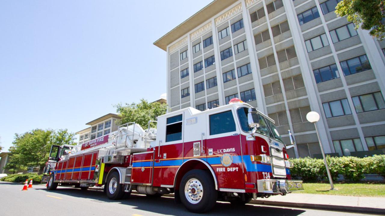 Campus Fire Joins Regional Dispatch Center | UC Davis