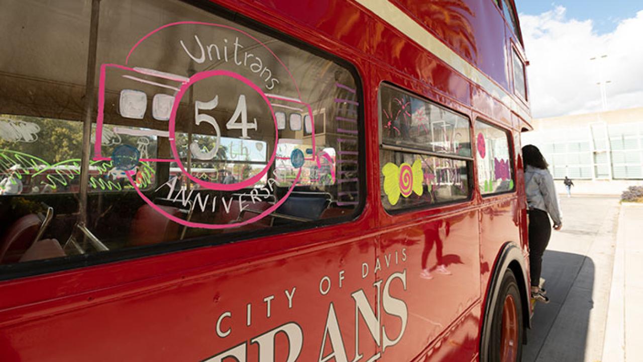 Unitrans Celebrates 54th Birthday | UC Davis